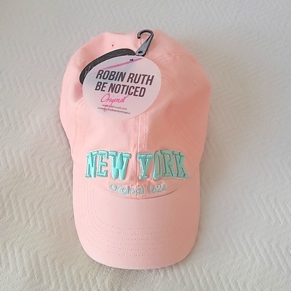 Robin Ruth | Accessories | Robin Ruth Be Noticed Pink New York Baseball ...
